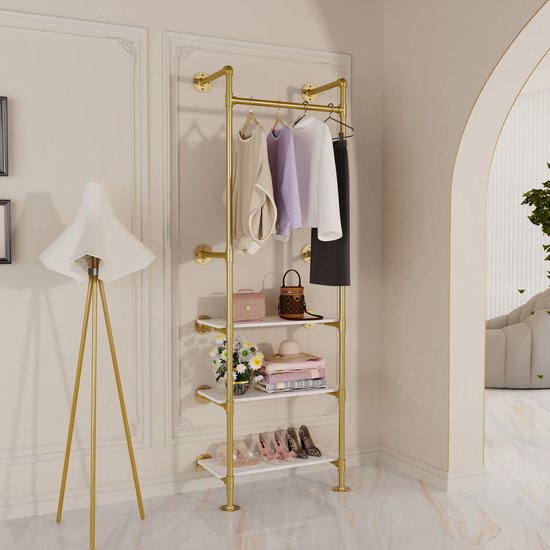 Amalee - Open garderobe - Hangkast - Open kast - Metaal - Zonder deuren ...