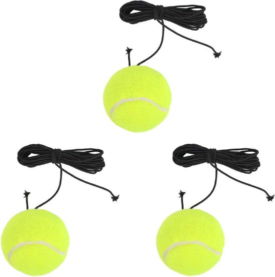 Tennis Trainingsset met Elastische Koord voor Zelfstandig Oefenen, Set ...