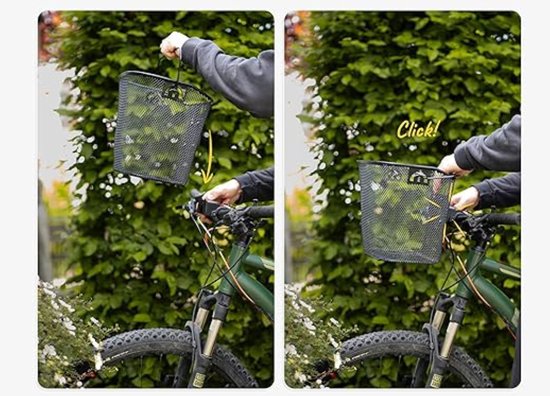 Equivera Fietsbak - Fietsmand - Fietskrat - Fiets Mand - Fietsmanden ...