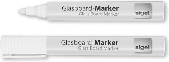 Glazen Bord Markers Set van 2 - Afwasbare Stiften voor Glas ...