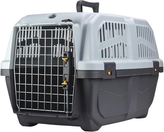 Transportbox geschikt voor honden en katten - 55x36x35 cm | bol