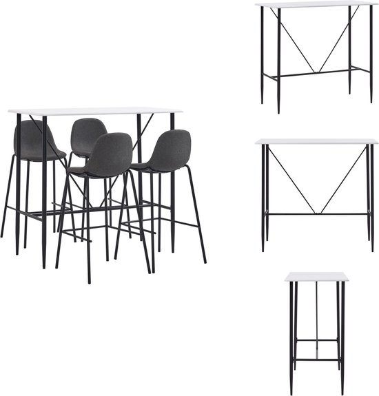 vidaXL Barset - Barsets - Bar Set - Bar Sets - 5-delige Barset stof ...