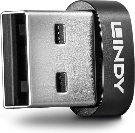 LINDY USB 2.0 Adapter [1x USB-A 2.0 stekker - 1x USB-C bus] | bol