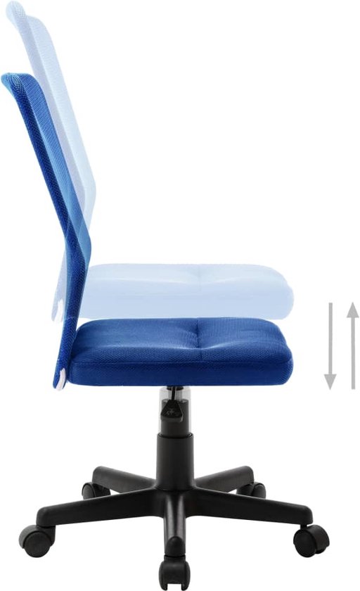 vidaXL Bureaustoel - Bureaustoelen - Stoel - Stoelen - Kantoorstoel 44x52x100 cm mesh... | bol