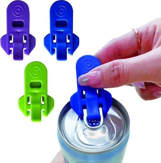 Ringopener aluminium flesopener - eenvoudige handmatige blikopener voor ...