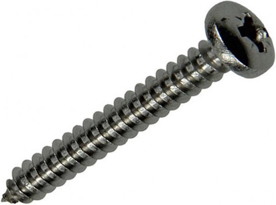 Mack Zelftappende RVS Schroef 8 stuks 4,2 x 32 mm | bol