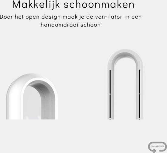 Bladloze ventilator Smartstuff® - Torenventilator -Timerfunctie - Fan ...