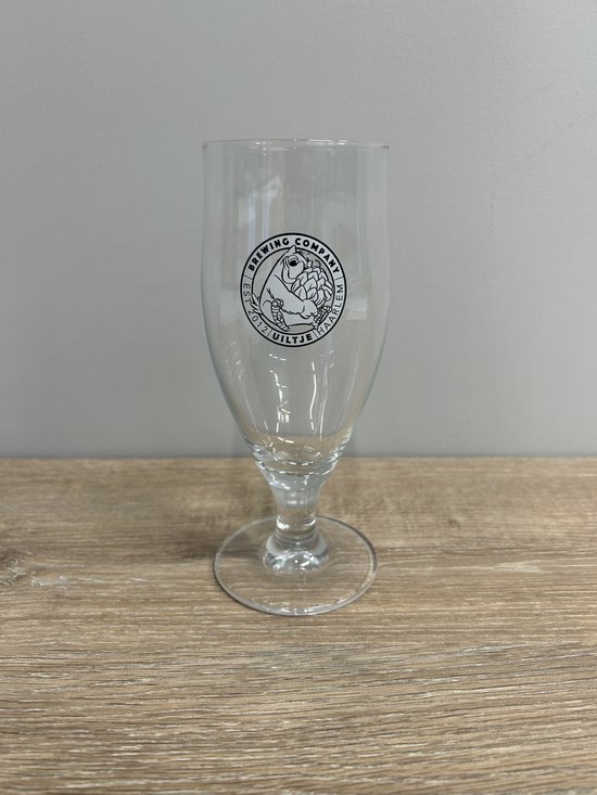 6x 25cl uiltje bierglazen bierglas bier glas glazen op voet | bol