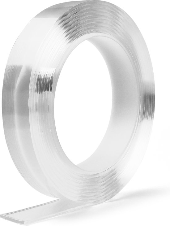 Dubbelzijdig tape - nano tape - dubbelzijdig plakband - montagetape - gekko tape -... | bol