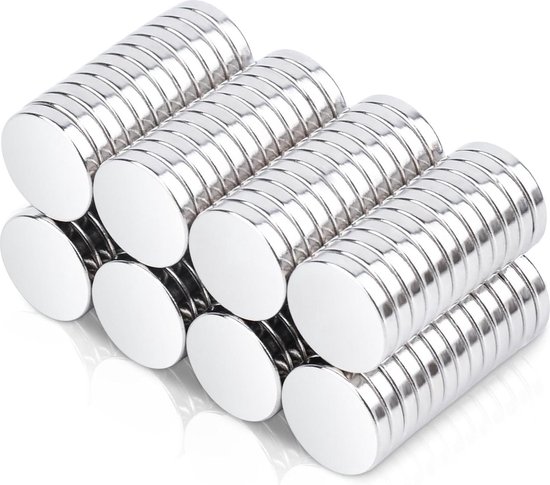 100 stuks kleine sterke magneten neodymium 12 x 2 mm - mini-magneten ...