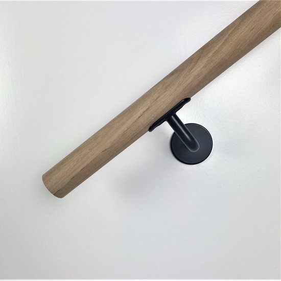 Trapleuning Eiken Hout (onbehandeld) – Rond (38 mm) – Lengte: 100 cm ...