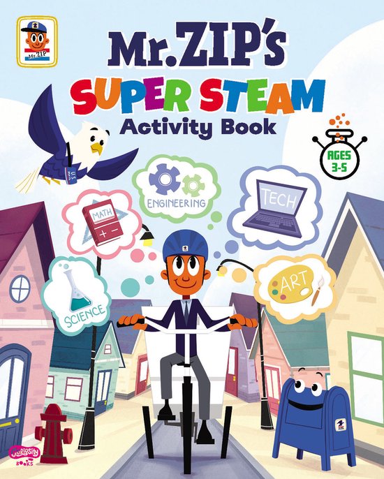 Mr. ZIP’s Super STEAM Activity Book, Carrie Rodell | 9781948206594 ...