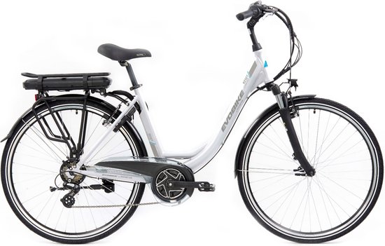 Minerva Evobike Elektrische Fiets 28 Inch - E-bike 49 cm - Middenmotor - Damesfiets -... | bol
