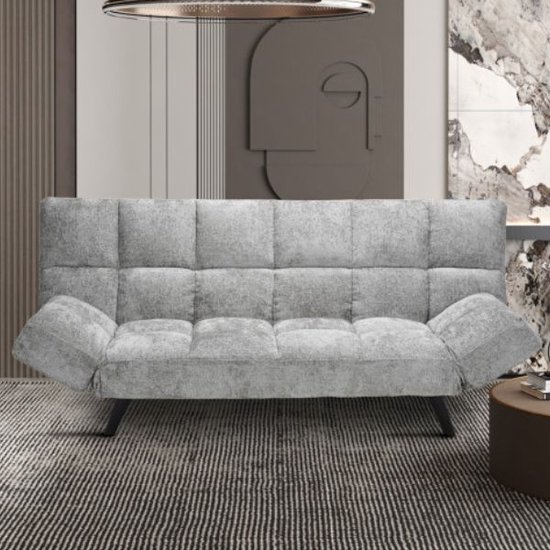 Slaapbank Bulca | Met koudschuimmatras | 182 x 82 x 87 cm | Grijs | bol