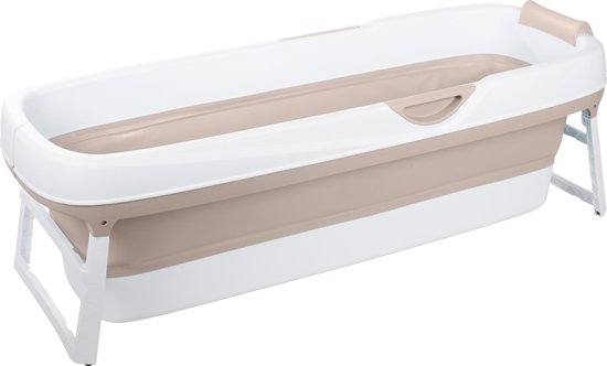 HelloBath® Opvouwbaar bad - XXL Goliath (Basic) - Zand - 157cm ...