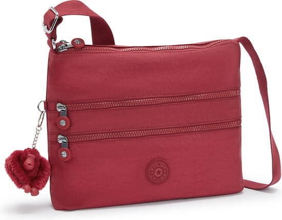 Kipling Alvar Schoudertas Funky Red | bol