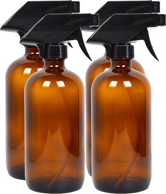 500ML Glazen Spuitfles Spray Fles Glas 500ML Lege Spuitfles ...