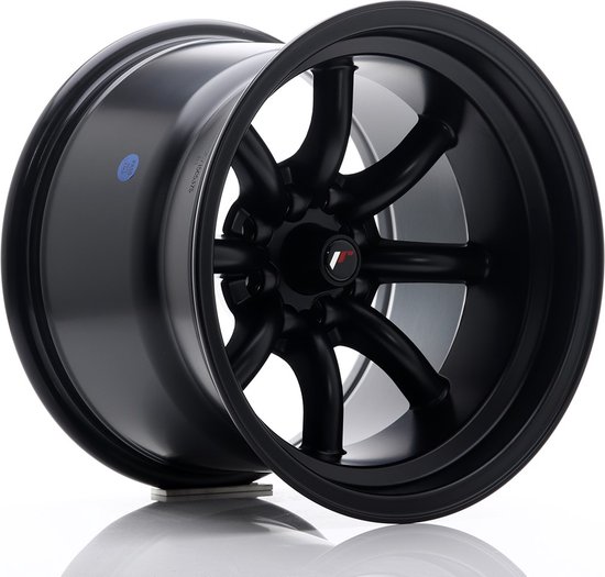 JR-Wheels JR19 Velgen 15 Inch 10.5J ET-32 4x100,4x114.3 Flat Black | bol