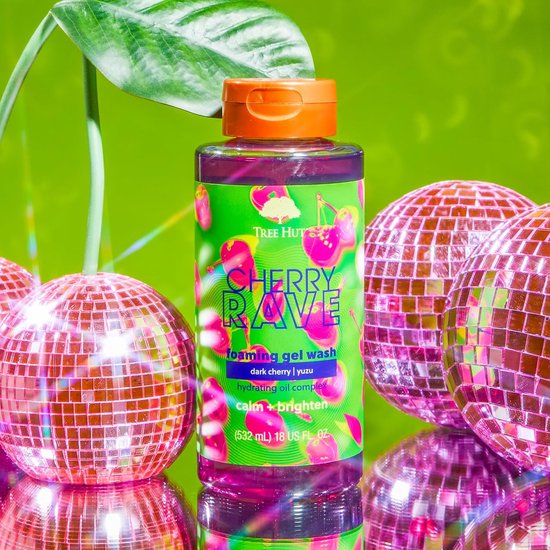Tree Hut - Gel nettoyant moussant hydratant et éclaircissant Cherry ...