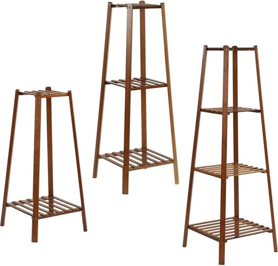 B.O.S. - 117Cm - Hoge - Bamboe - Plant - Stand - Bloempot - Display ...