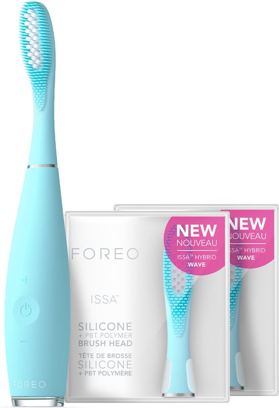 FOREO ISSA 3 Mint Total Oral Care Elektrische tandenborstel + 2 ISSA ...