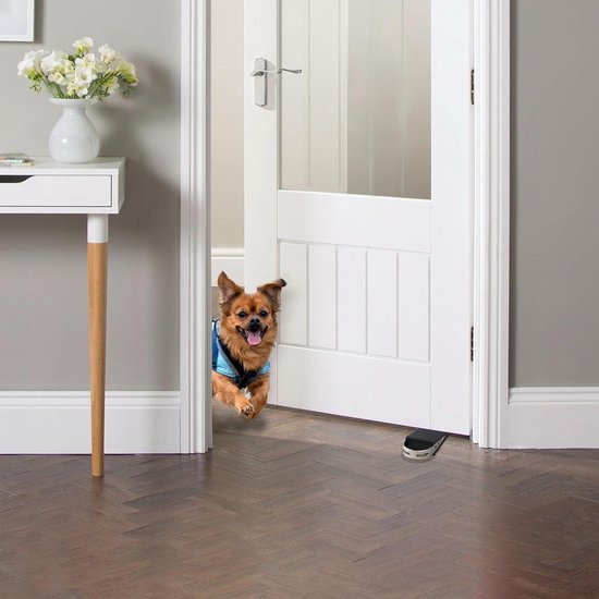 Deurstopper rubberen wig mobiele deurbuffer zwart - krasbestendige ...