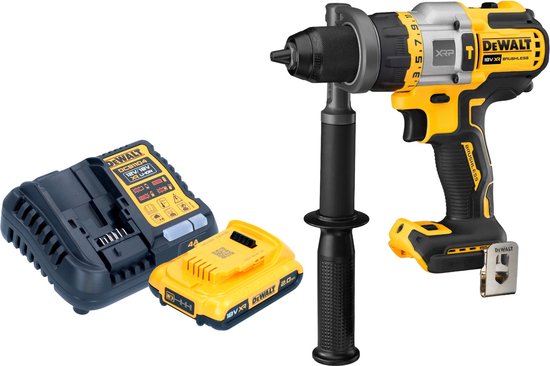 DeWalt DCD 999 D1 accu klopboormachine 18 V 95 Nm borstelloos + 1x accu ...