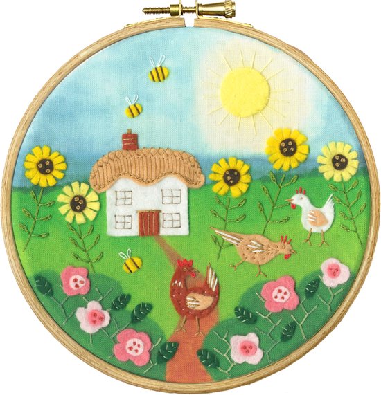 Vilt borduurpakket Bothy Designs - Free To Roam - Bothy Threads | bol