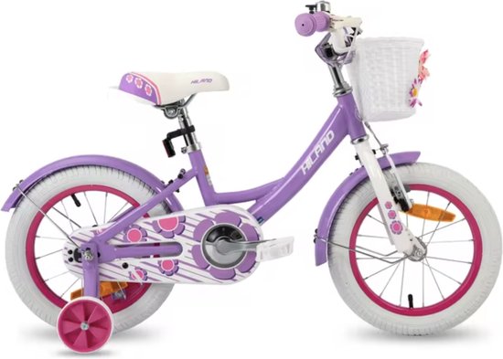 J&R Meisjesfiets 16 inch - Kinderfiets 16 inch - Fiets 16 inch - Met ...