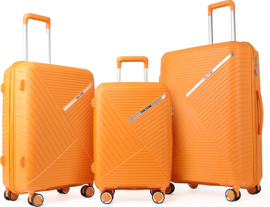 TAN.TOMI Kofferset - 3 Delig - 98L Handbagage + 66L +40L - Reiskoffer ...