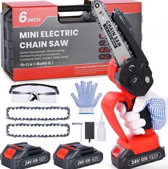 Mini Kettingzaag - Mini Kettingzaag Met Accu - Mini Kettingzaag Accu ...