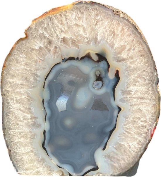 Agaat Geode - Edelsteen - Gezondheidssteen - 11x5x12 cm - 1 kg | bol