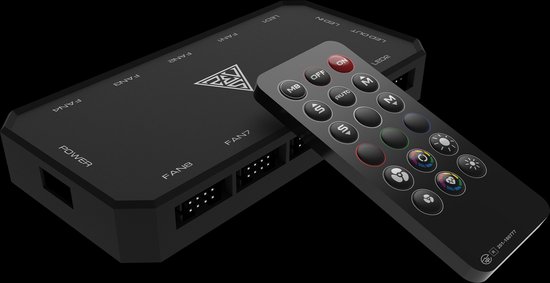 Gamdias 4x 120mm PC Ventilator Fans Wit met aRGB LED verlichting SET ...