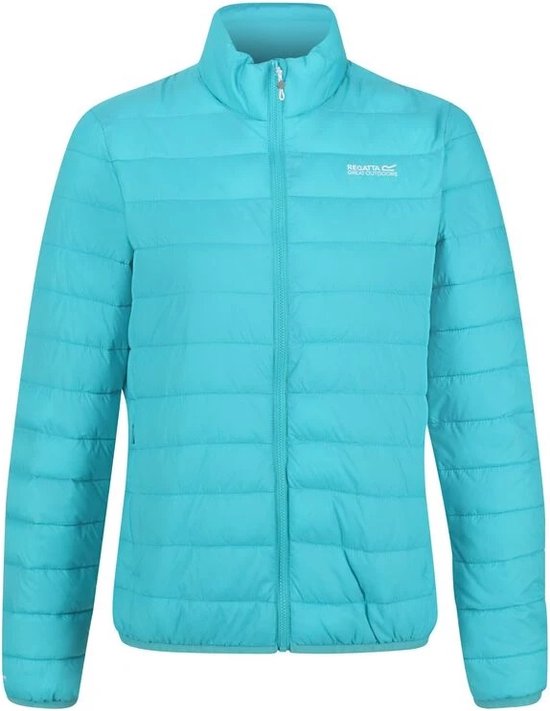 De Regatta Dames Hillpack Packaway Baffle Jas Turquoise Maat 38 | bol