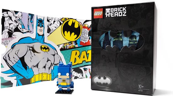 LEGO 40726 - 8-in-1 Batman™ BrickHeadz™ set met 8 Batman 'filmposters ...