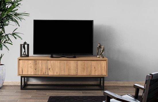 Emob- TV Meubel Kalune TV-meubel | Melamine coating | Metalen poten ...