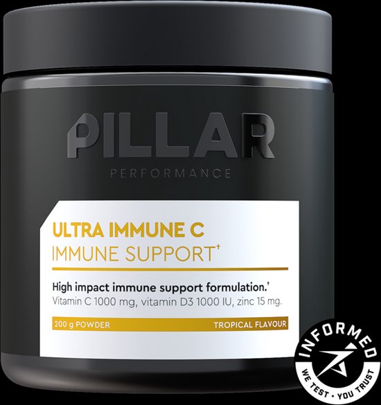 PILLAR Performance Ultra Immune C Training Advantage 200g Tropical | bol