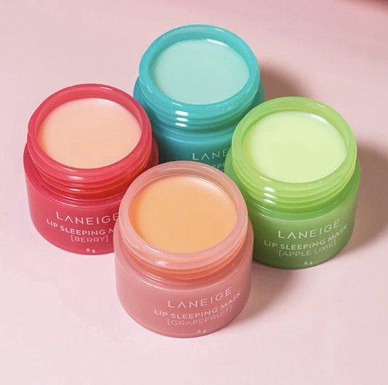laneige lip sleeping mask 4 smaken -mini kit- | bol