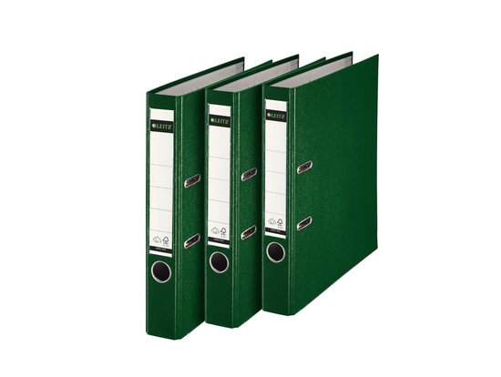 Leitz Plastic Ordner -20 stuks - A4 - 50mm - Groen | bol