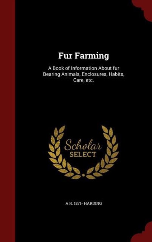 Fur Farming | 9781297613692 | A R 1871- Harding | Boeken | bol.com