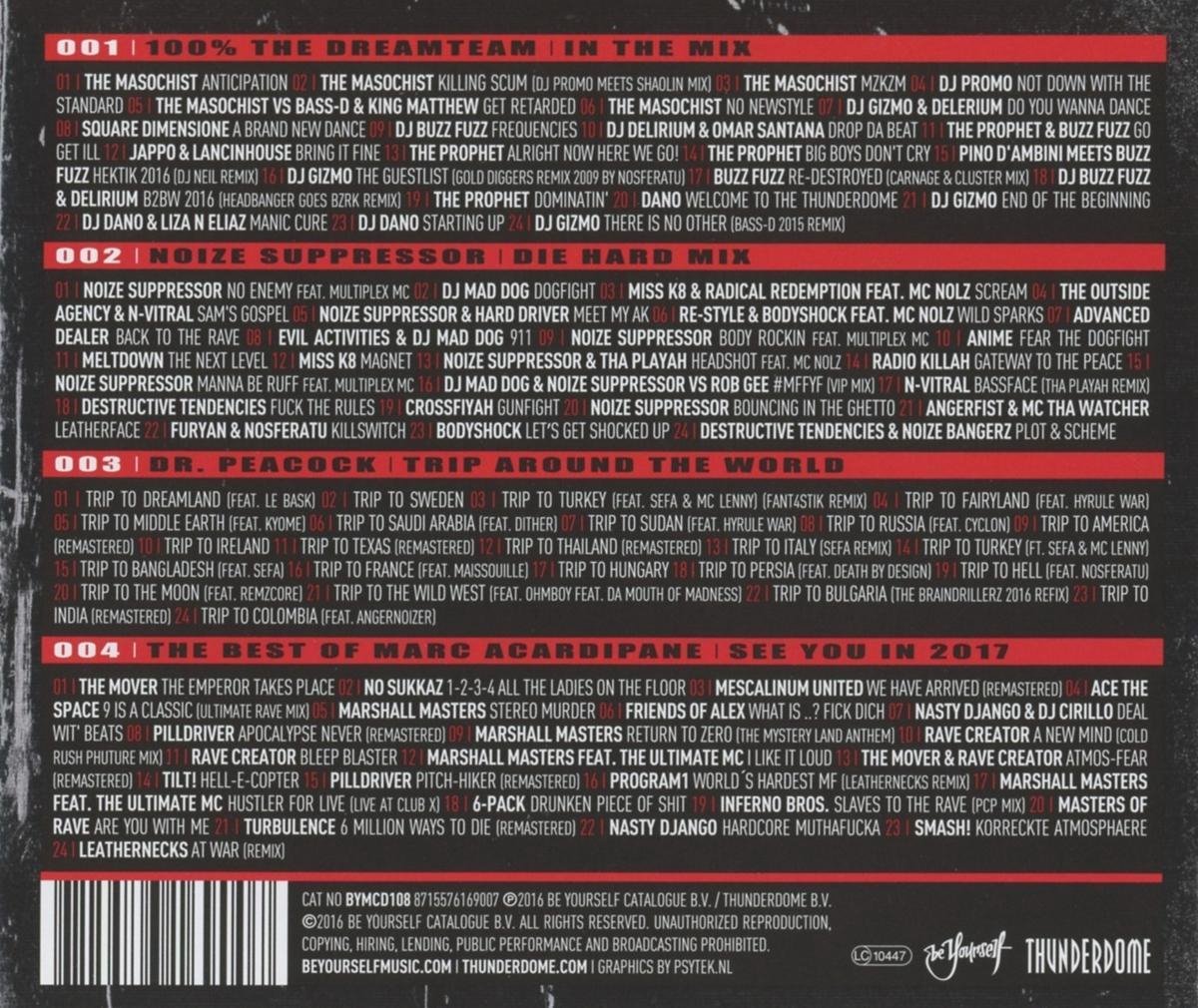 Thunderdome Die Hard II, various artists | Muziek | bol