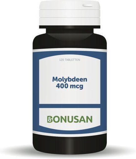 Bonusan Molybdeen 400 µ - 120 Tabletten - Mineralen | bol.com