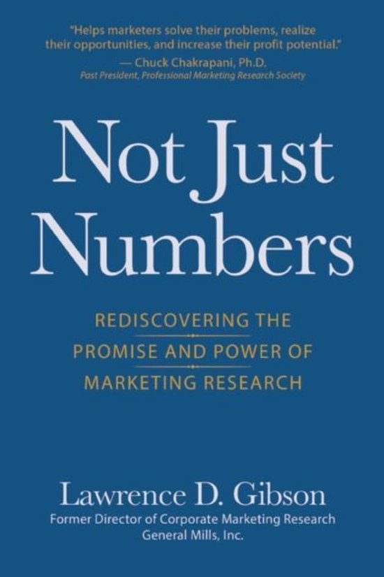 Not Just Numbers, Lawrence D. Gibson | 9781938548628 | Boeken | bol.com