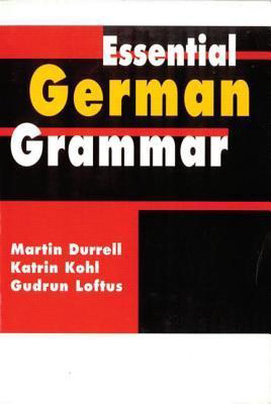 Essential German Grammar, Martin Durrell & Katrin Kohl | 9780340741894 ...