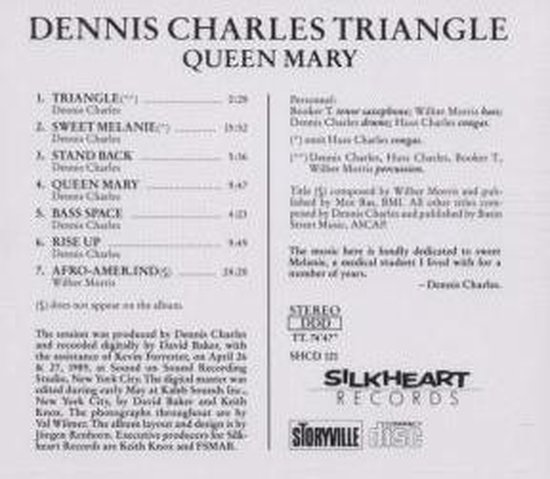 Queen Mary, Denis Charles Triangle | CD (album) | Muziek | bol.com