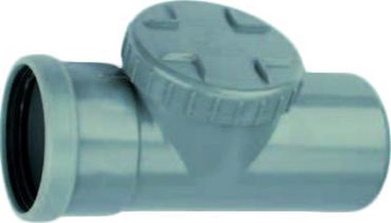 PVC Ontstoppingsstuk met schroefdeksel mof x spie 110 mm Wavin | bol.com