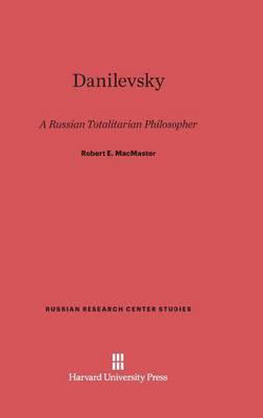 Danilevsky | 9780674431195 | Robert E. Macmaster | Boeken | bol