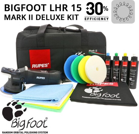 Rupes BigFoot LHR15 MarkII Deluxe Kit | bol.com