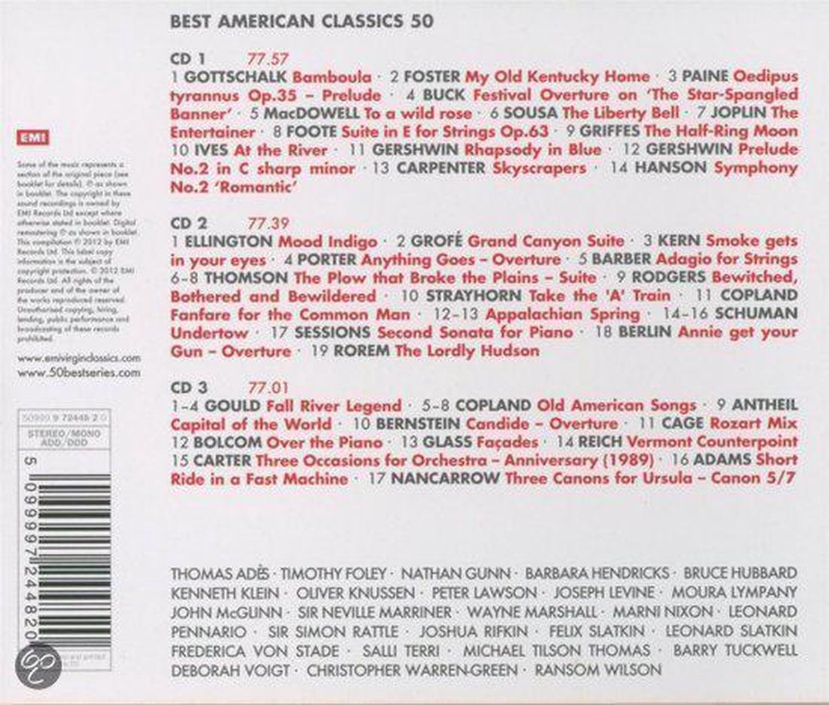 50 Best American Classics, various artists | CD (album) | Muziek | bol