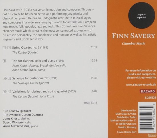 The Kontra Quartett, The Synergie Guitar Quartet - Savery: Chamber ...